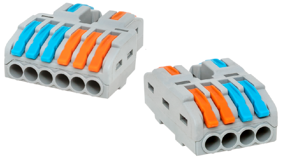 Строительно-монтажные клеммы PROxima EKF для проводов до 4 мм2